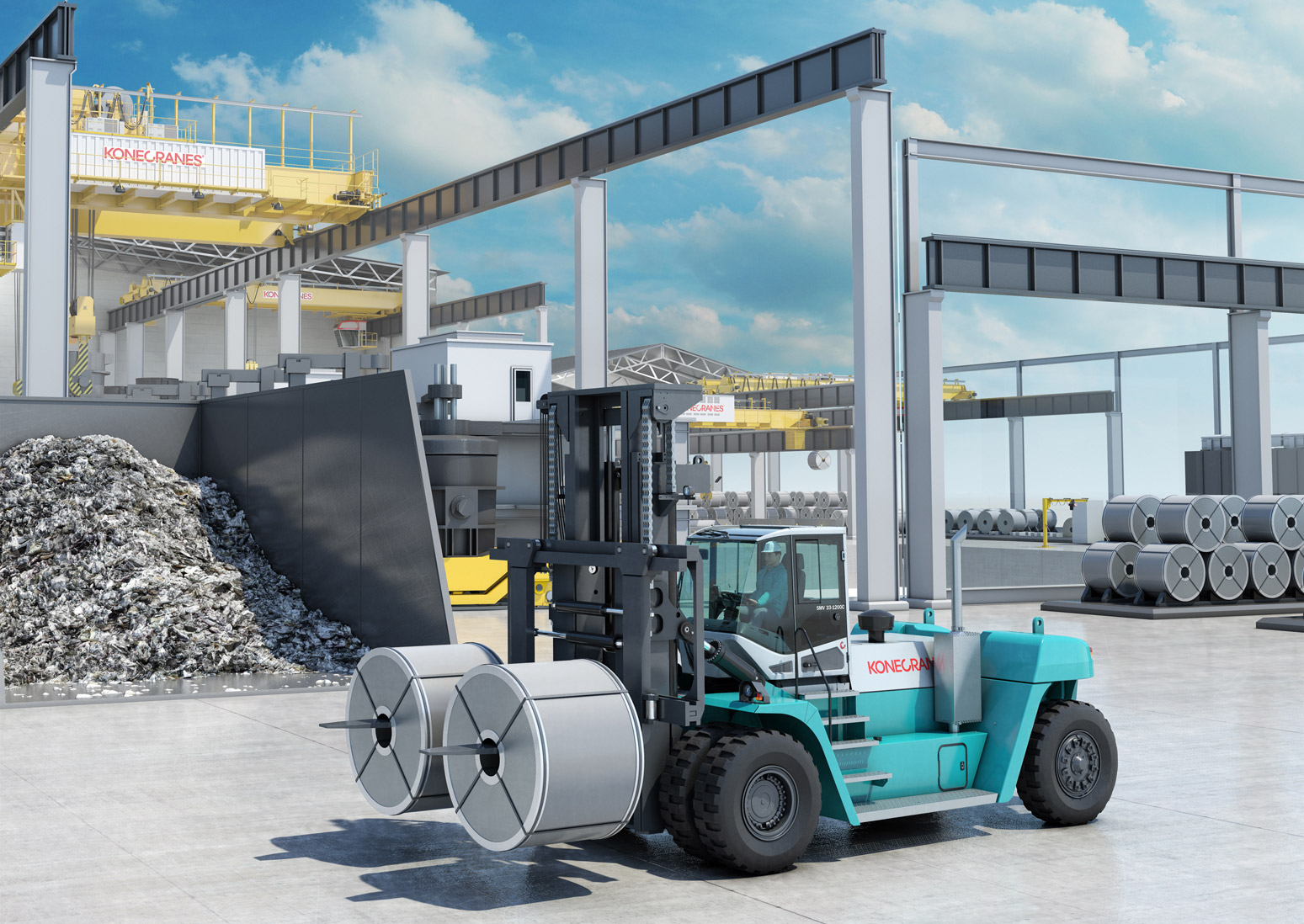 When the going gets tough, these heavy-duty lift trucks keep going